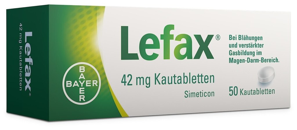 Lefax Kautabletten von Bayer bei Valsona.de online kaufen
