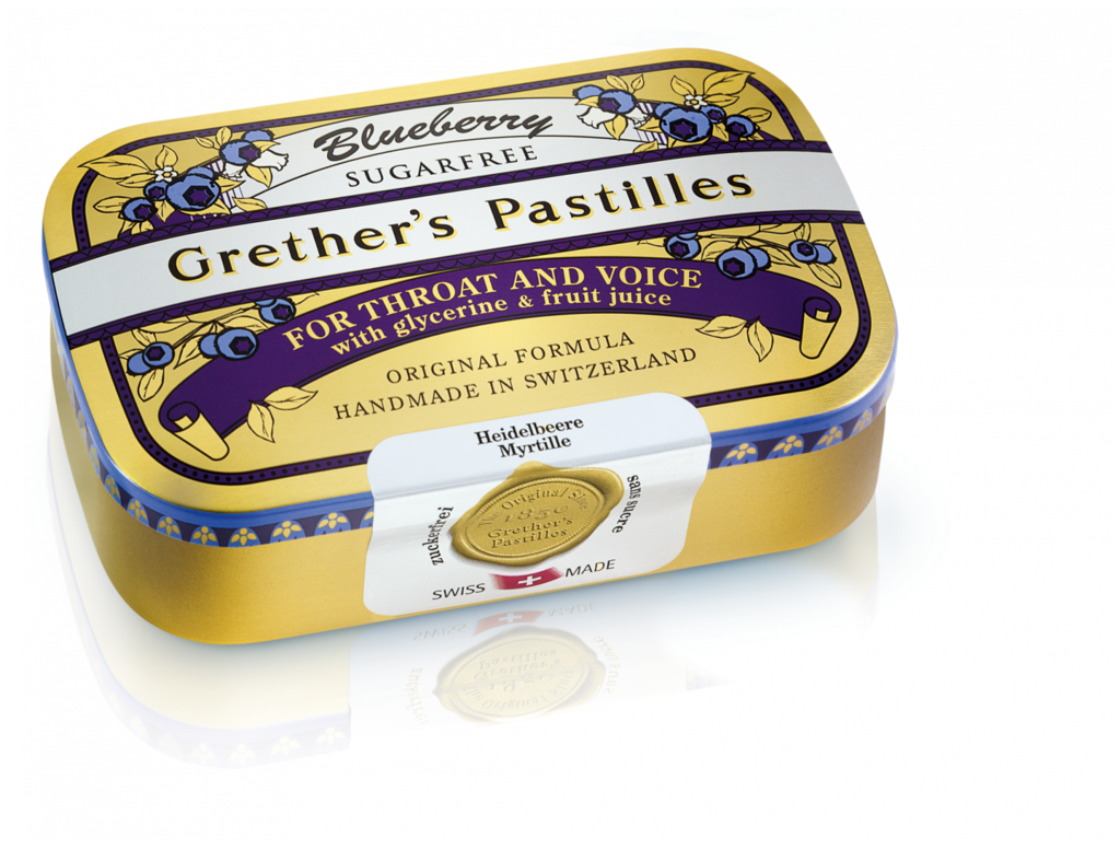 Grethers Pastillen Blaubeere (Zuckerfrei) kaufen | Valsona.de